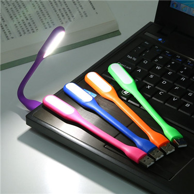 Portable USB LED Light Flexible Silicone 5V 1.2A mini usb led lamp